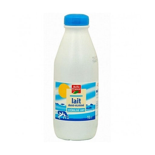 LAIT 1/2 ECREME BOUTEILLE - 1 l - Hermès Gastronomie